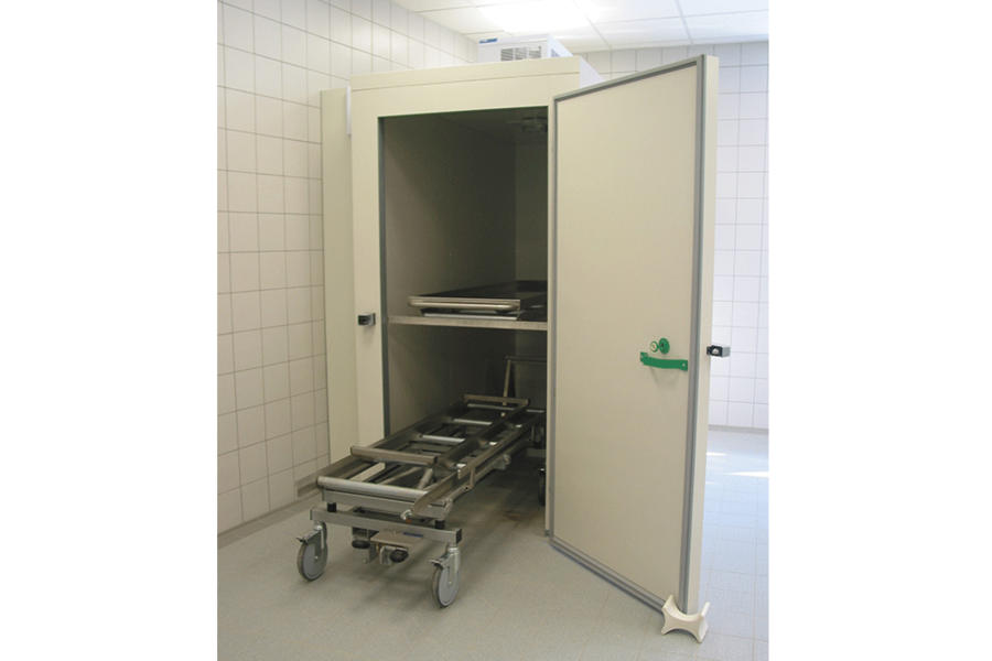 Mortuary Refrigeration Units with Rack Loading - UFSK-International Germany