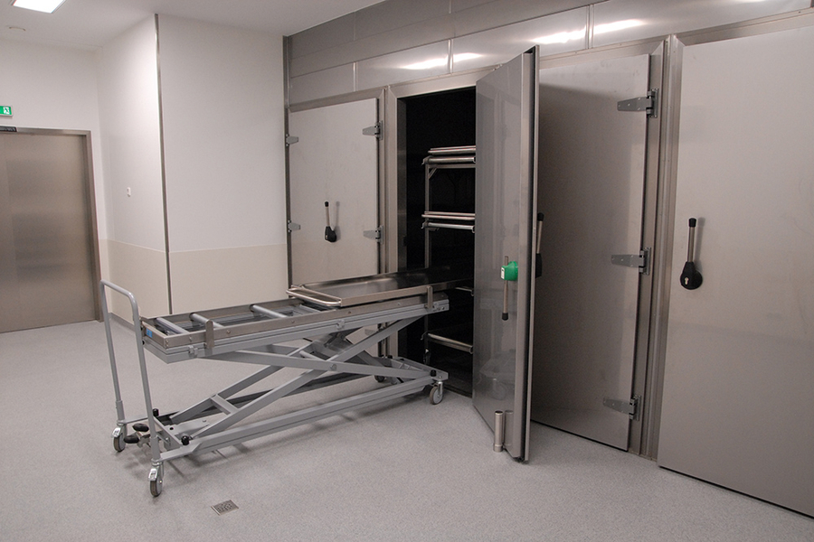 Mortuary Refrigeration Units with Rack Loading - UFSK-International Germany